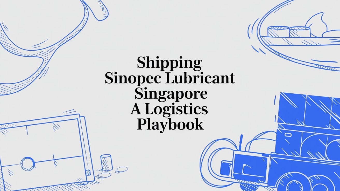 Shipping Sinopec Lubricant Singapore A Logistics Playbook | Coreties Blog